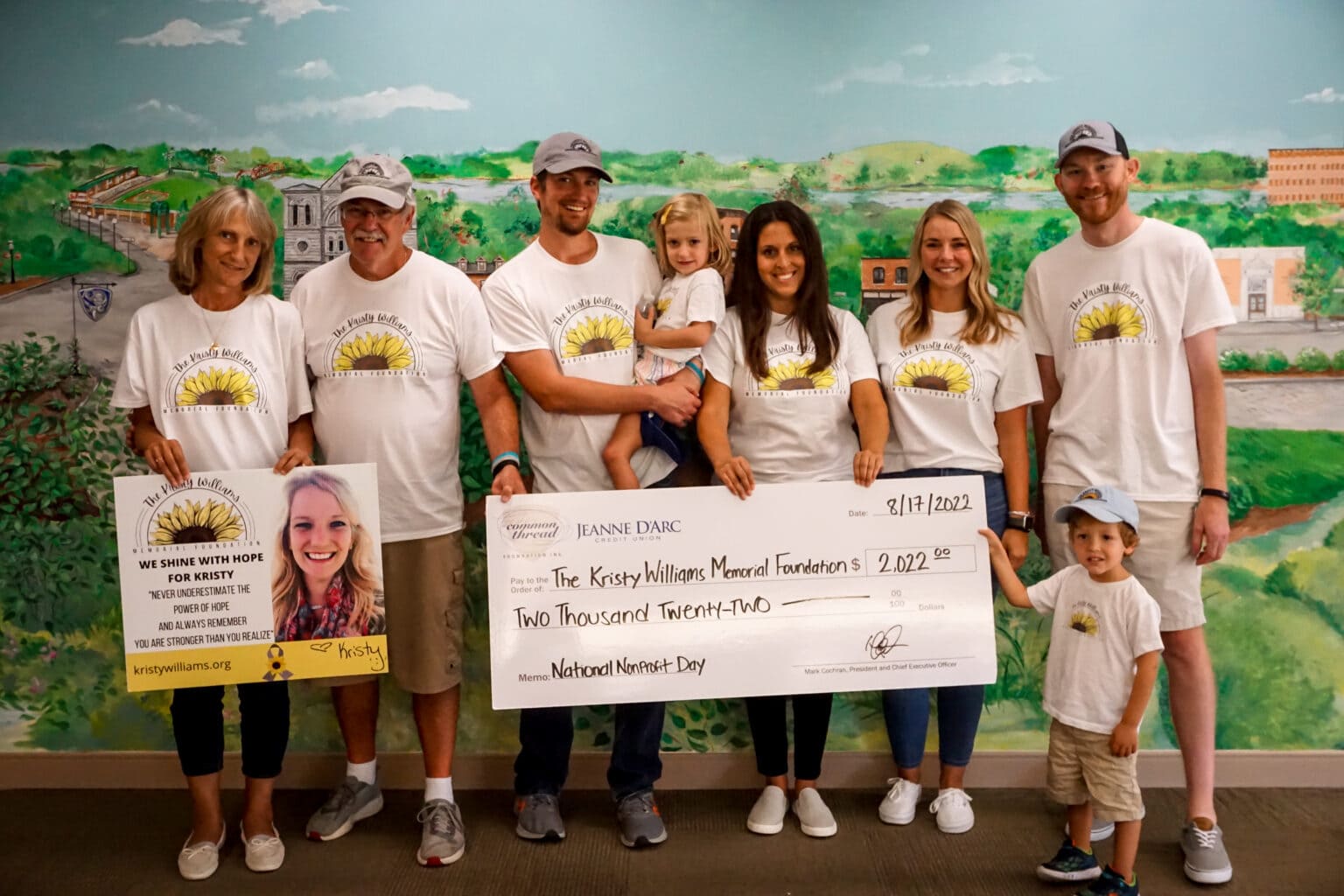 Jeanne D’Arc Credit Union awards $2,022 for Nonprofit Day Campaign ...